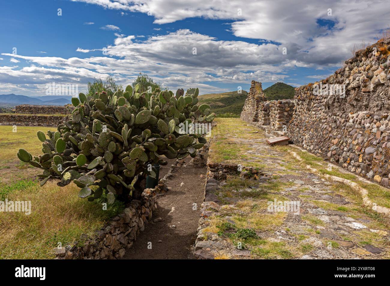 Yagul archaeological site. Oaxaca, Mexico Stock Photo - Alamy