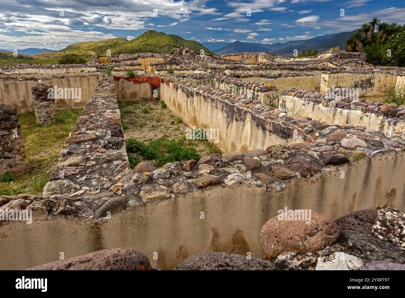 Yagul archaeological site. Oaxaca, Mexico Stock Photo - Alamy