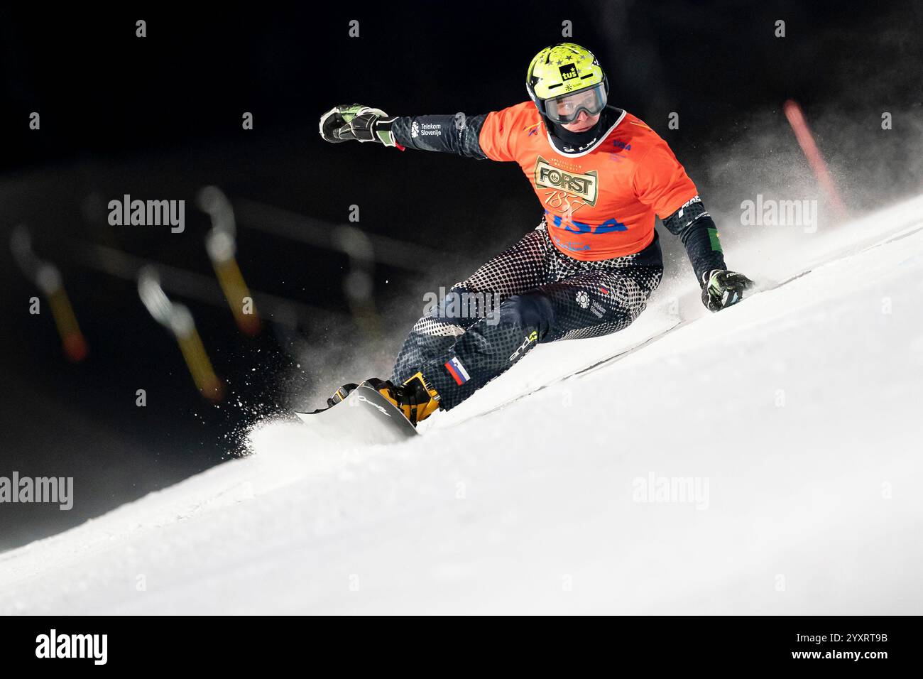 MASTNAK Tim (SLO) competing in the Visa Fis Snowboard World Cup 2025 ...