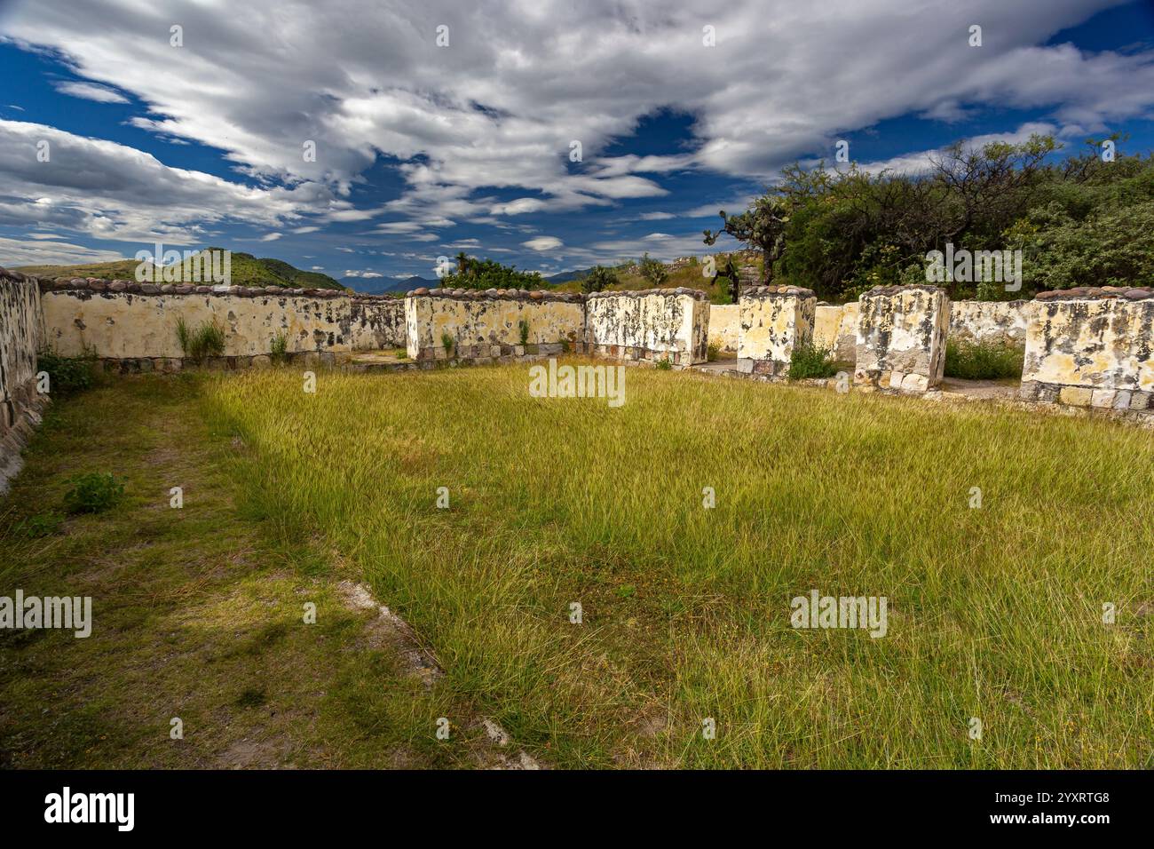Yagul archaeological site. Oaxaca, Mexico Stock Photo - Alamy