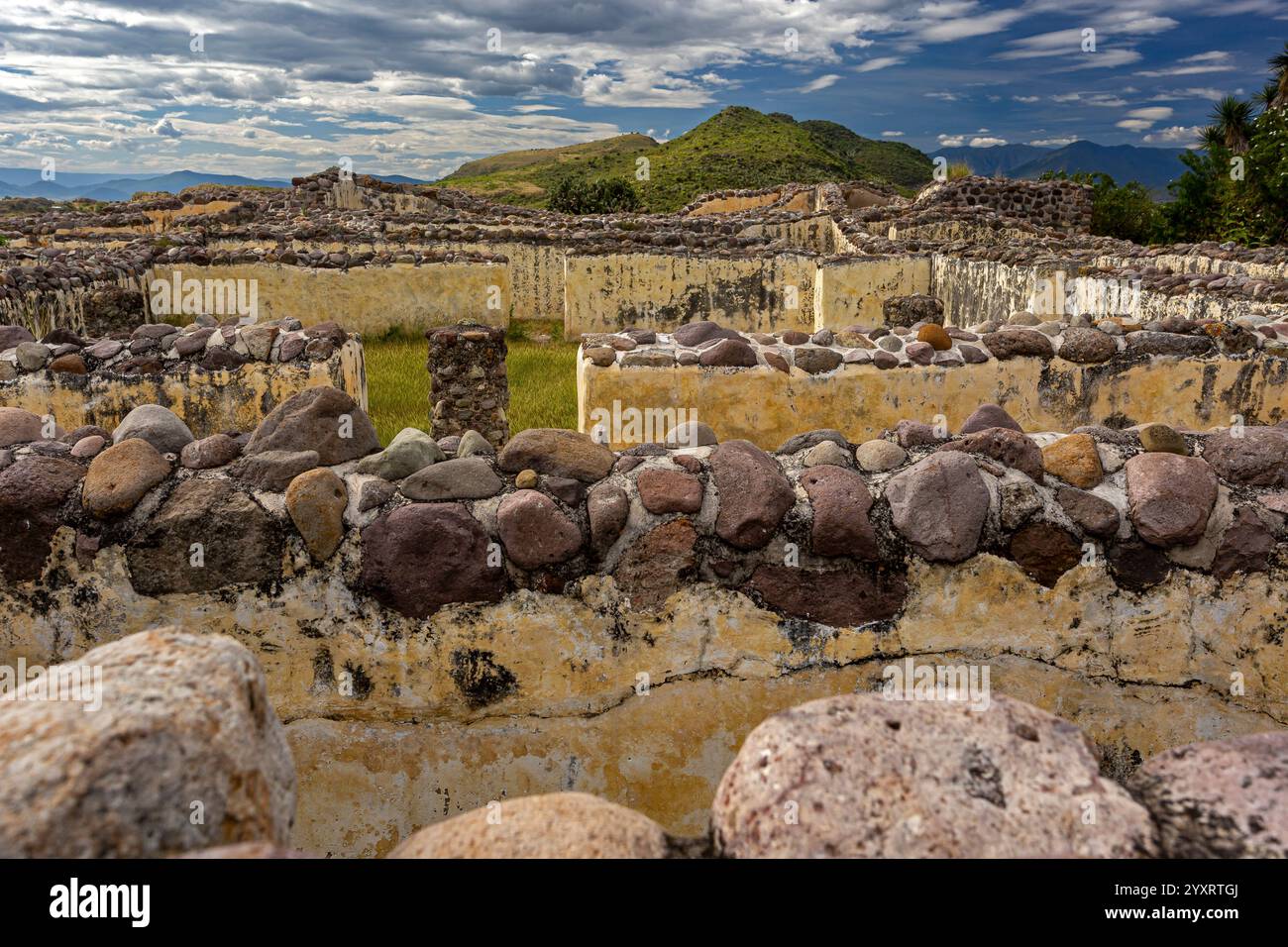Yagul archaeological site. Oaxaca, Mexico Stock Photo - Alamy