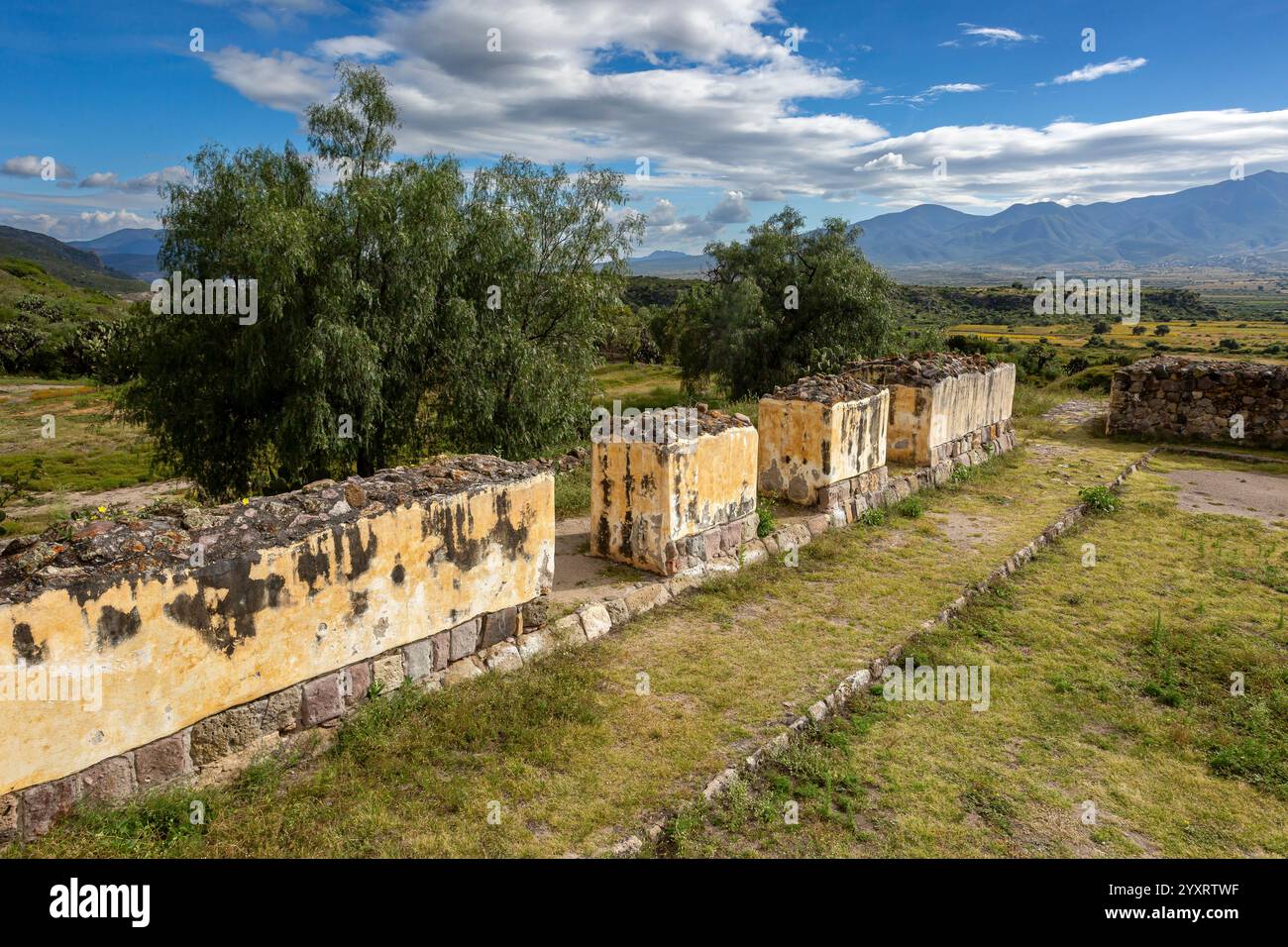 Yagul archaeological site. Oaxaca, Mexico Stock Photo - Alamy