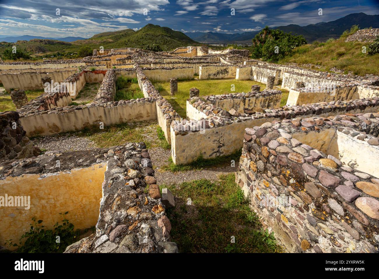 Yagul archaeological zone hi-res stock photography and images - Alamy