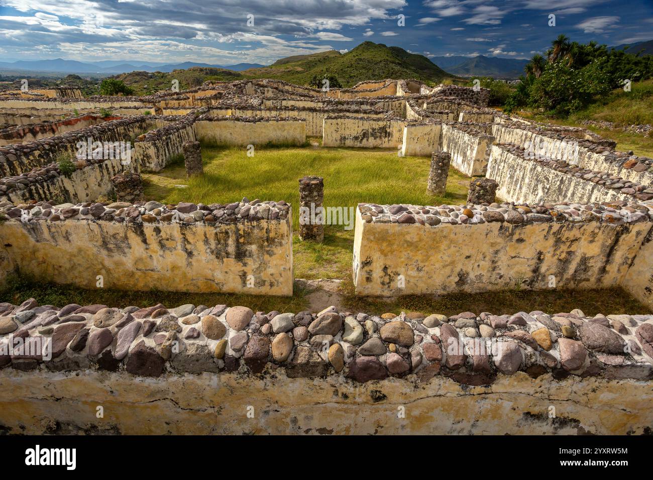 Yagul archaeological site. Oaxaca, Mexico Stock Photo - Alamy