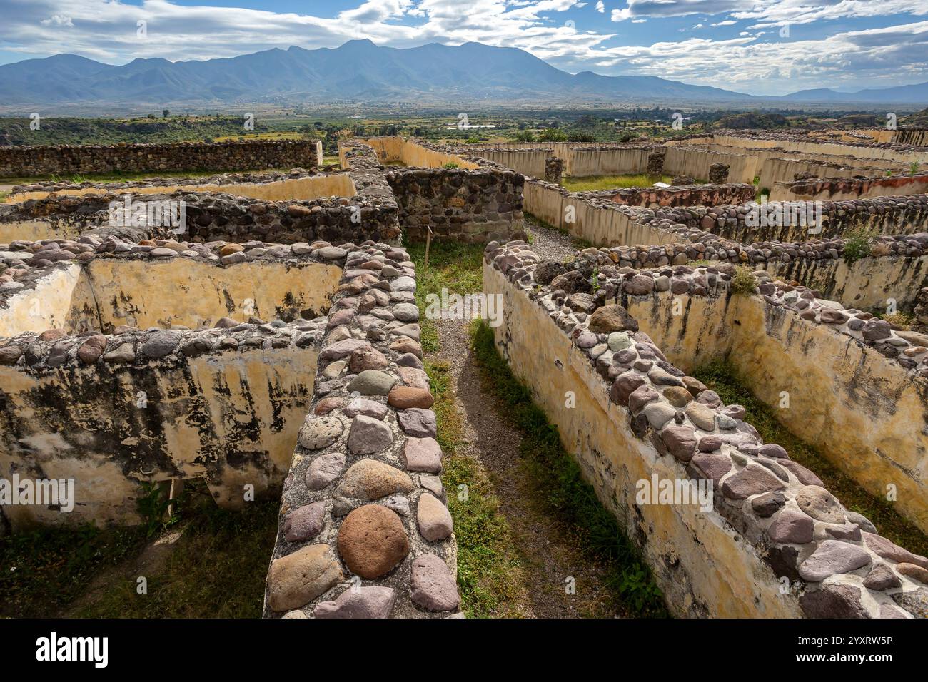 Yagul archaeological site. Oaxaca, Mexico Stock Photo - Alamy