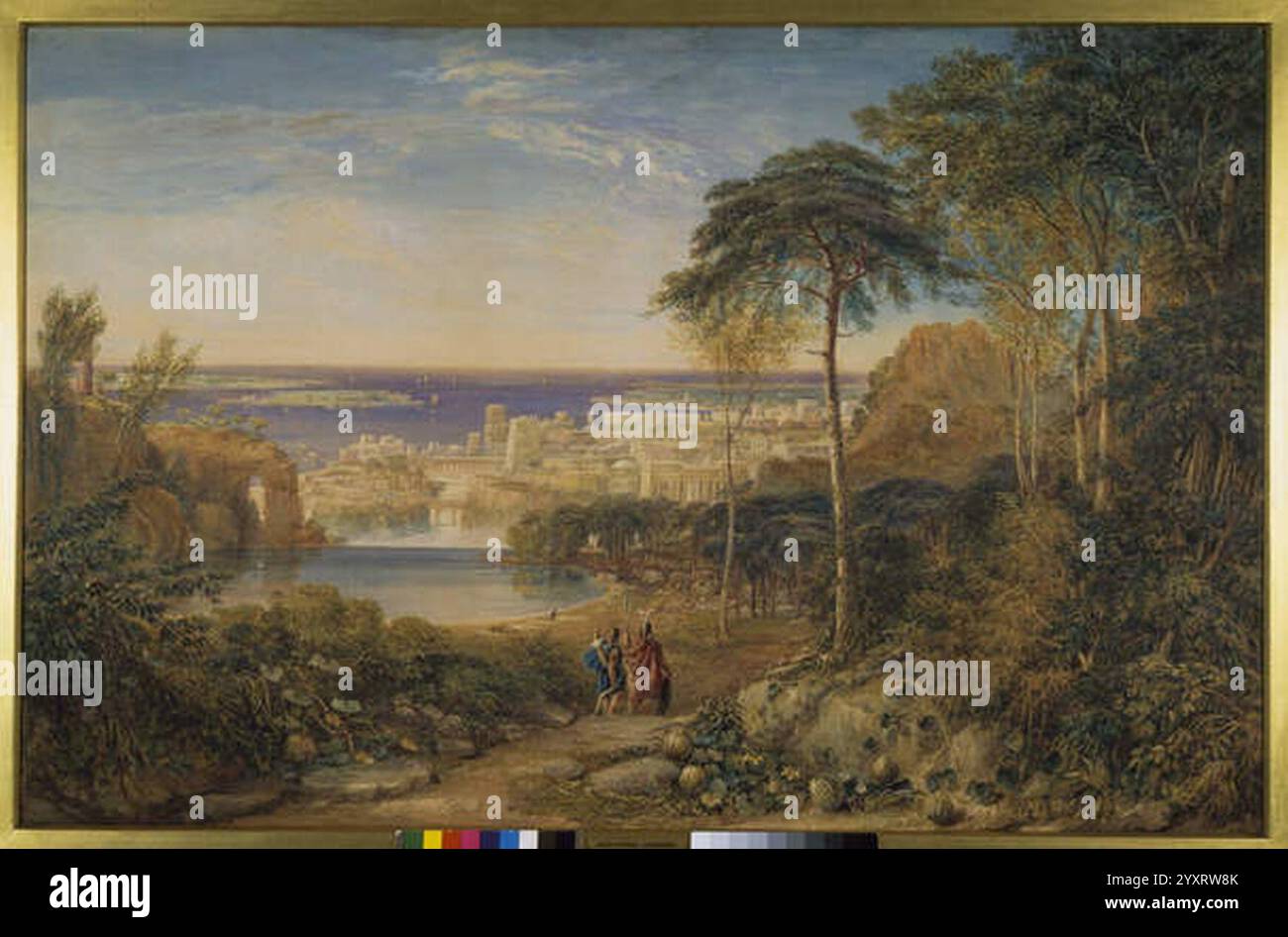 David Cox - Carthage, Aeneas and Achates Stock Photo - Alamy