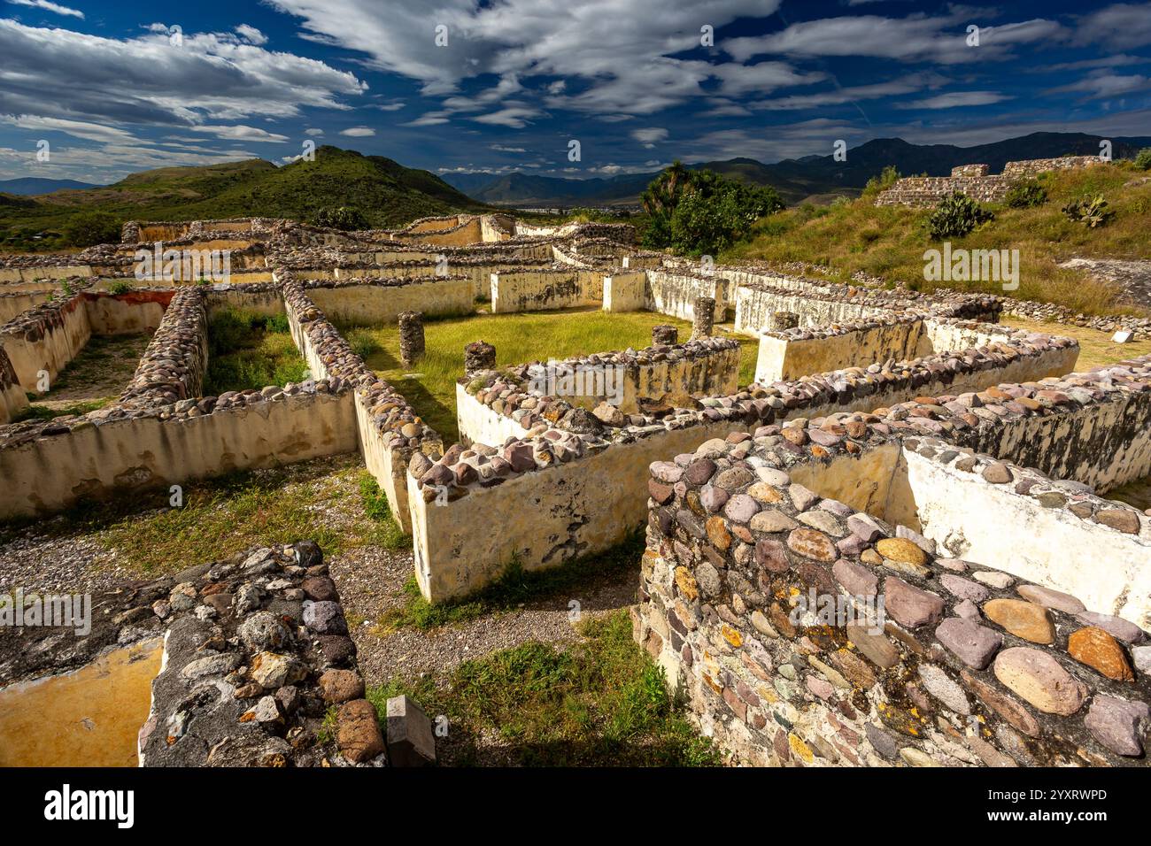 Yagul archaeological site. Oaxaca, Mexico Stock Photo - Alamy