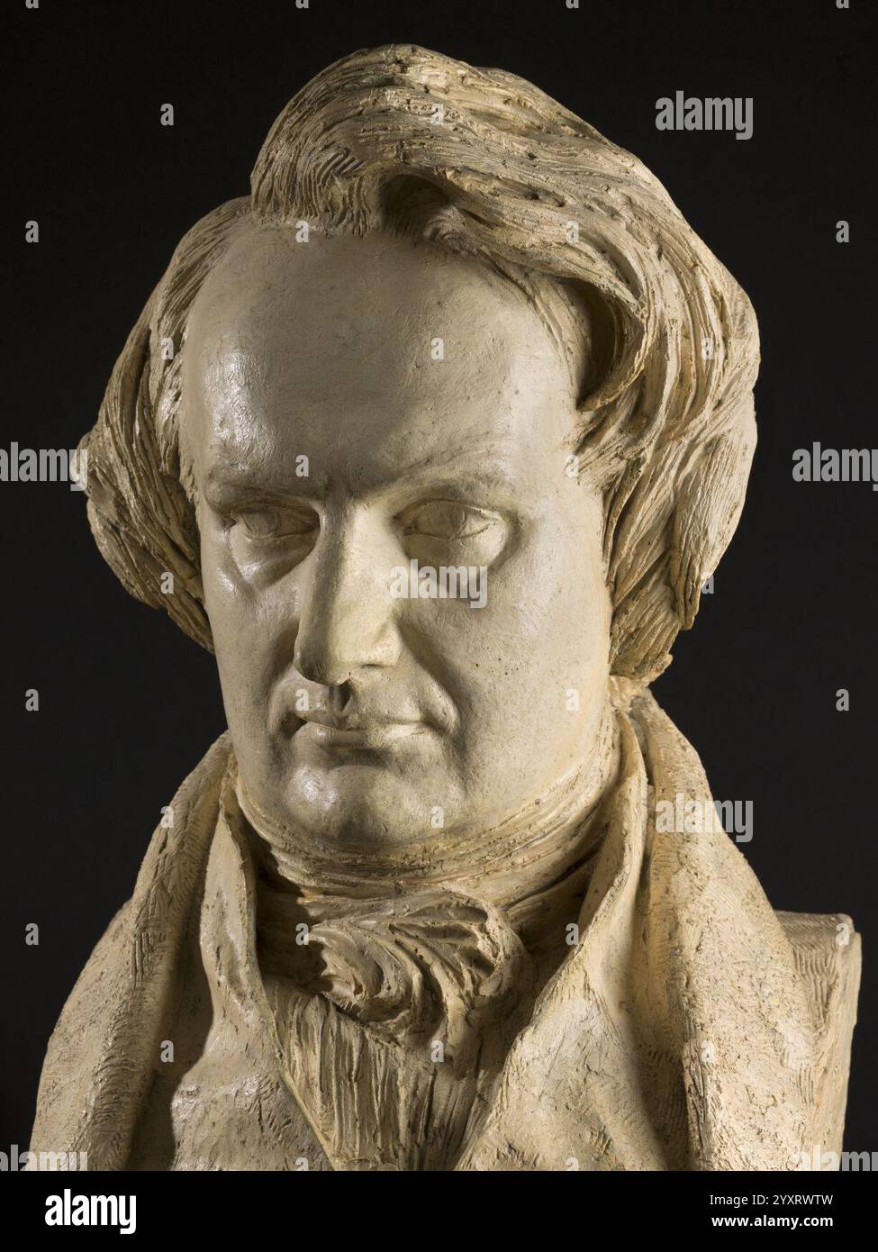 David d'Angers - Victor Hugo, buste en hermès habillé - 1455 - Maison ...