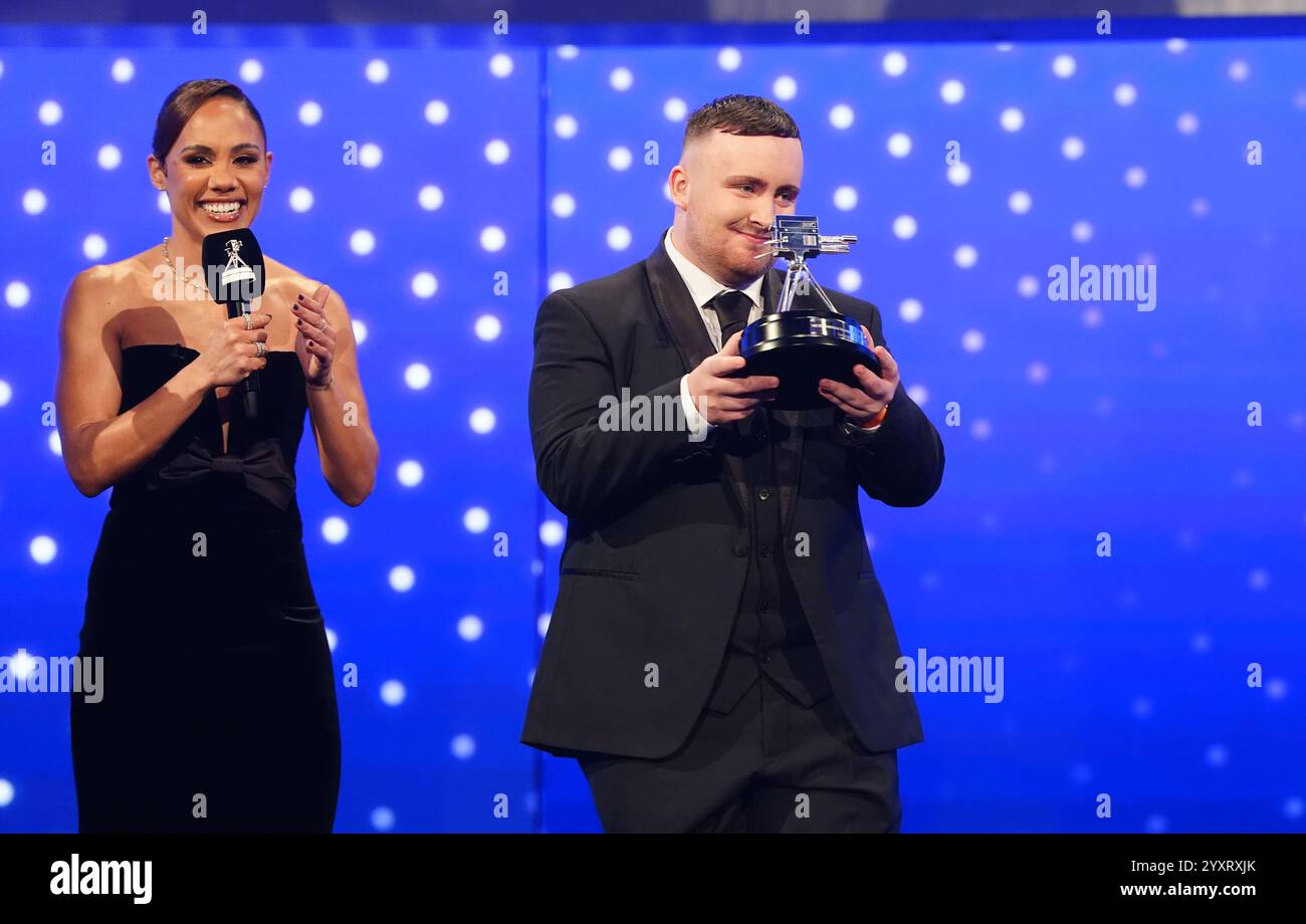Luke Littler and the BBC Young Sports Personality of the Year 2024 ...