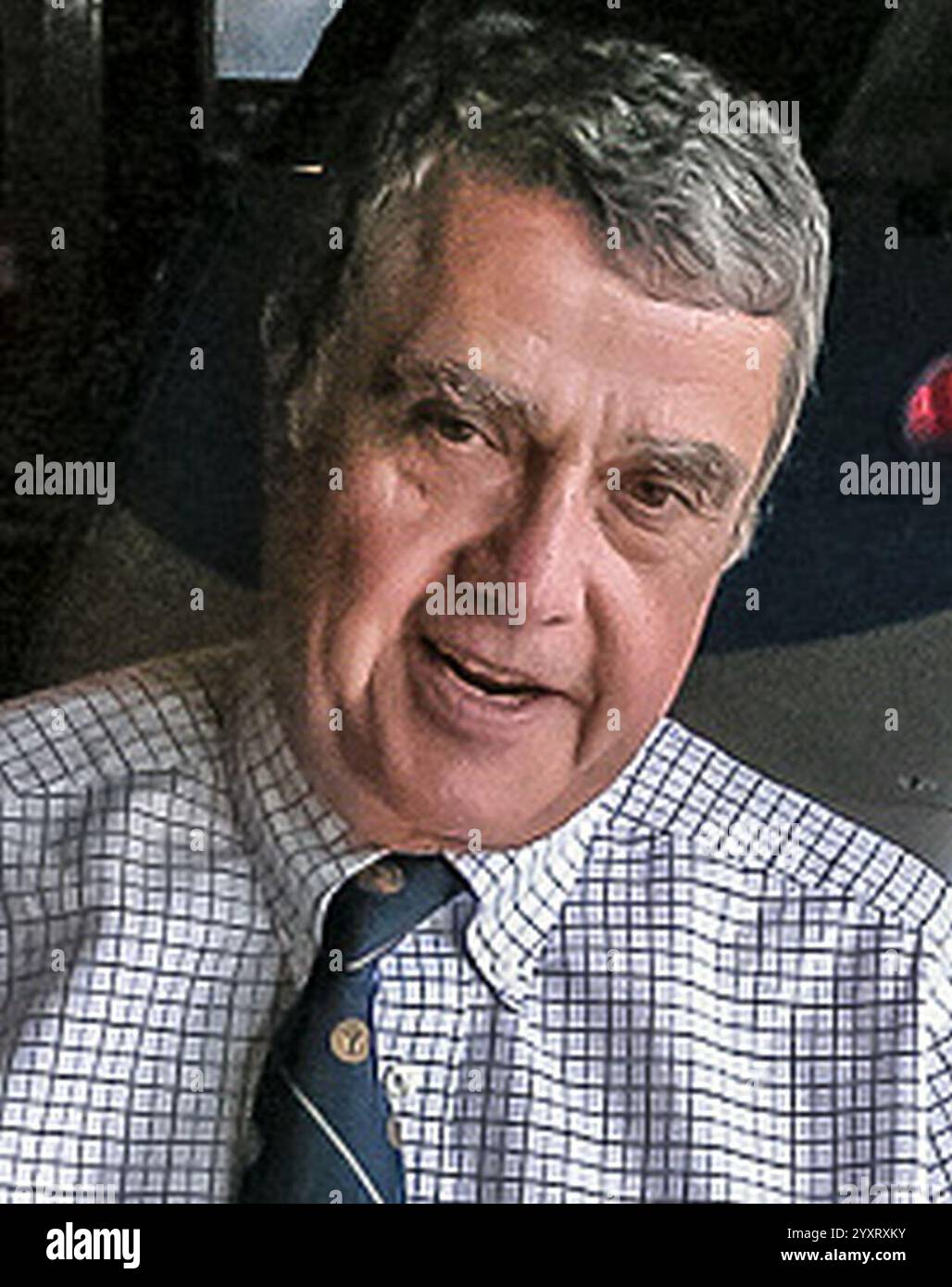 David Gunn, President and CEO of Amtrak, on Acela train platform at ...