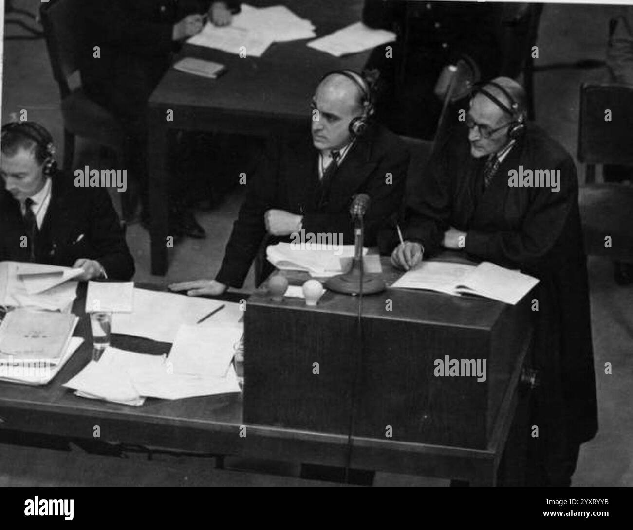 David Maxwell Fyfe and another Stock Photo - Alamy