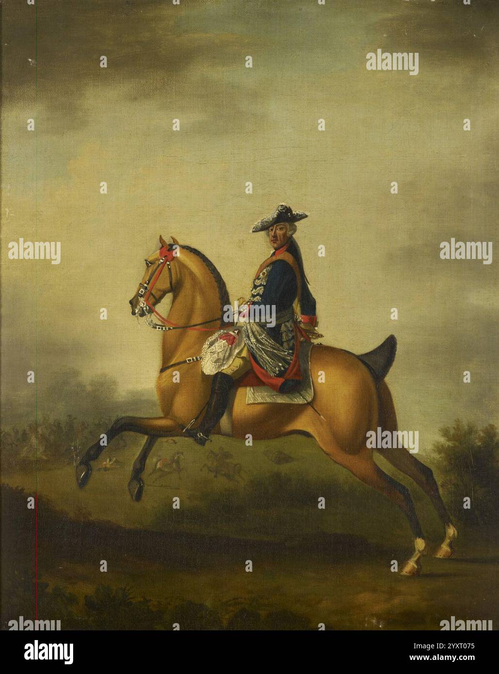 David Morier (1705^-70) - Frederick II, King of Prussia (1712-1786 ...