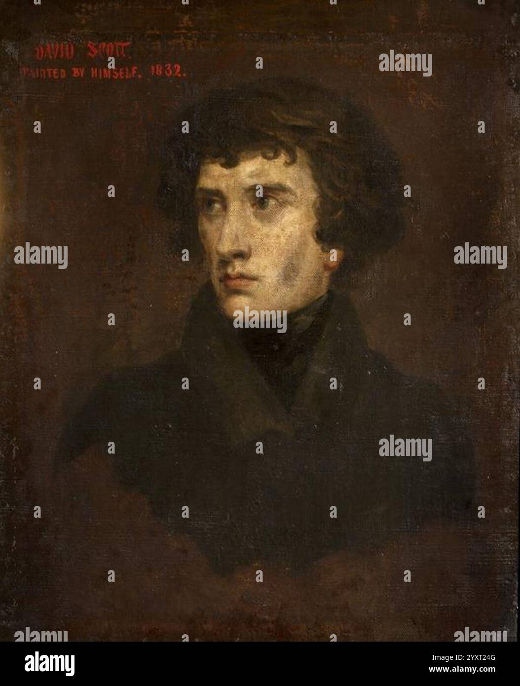 David Scott - David Scott, 1806 - 1849. Artist Stock Photo - Alamy