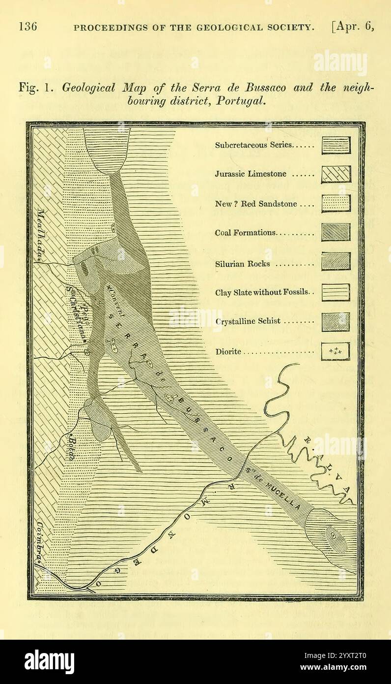 Map of rock areas hi-res stock photography and images - Alamy