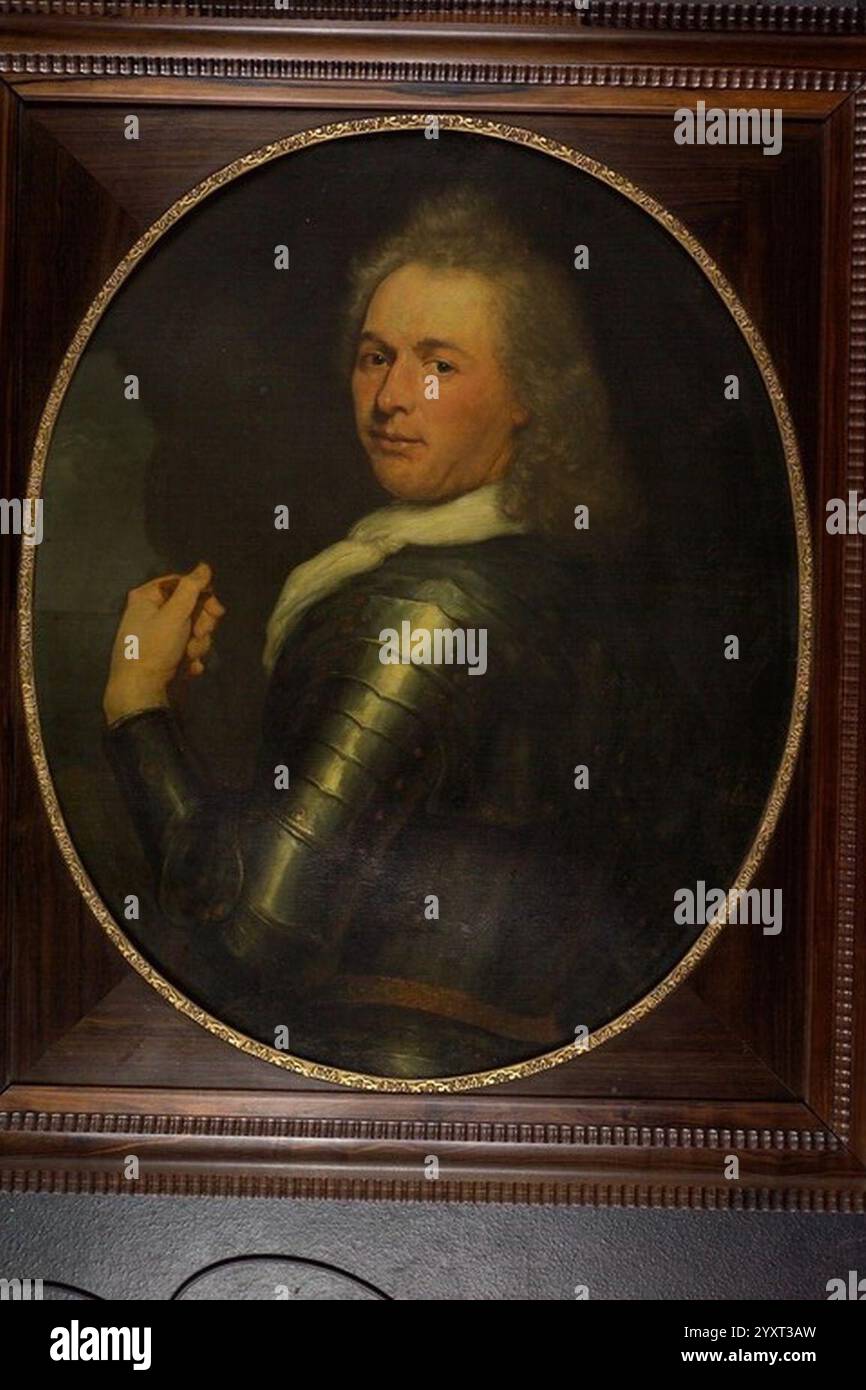 David van der Plas - Portret van kapitein-ter-zee Jacob van der Gon ...