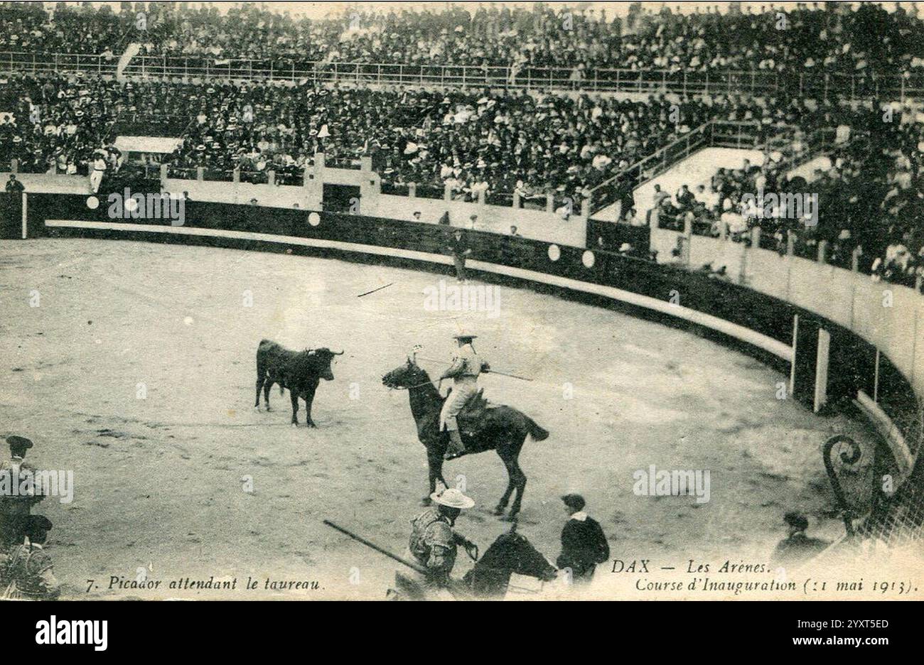 Dax (Landes) - Arènes - Inauguration 5 Stock Photo - Alamy