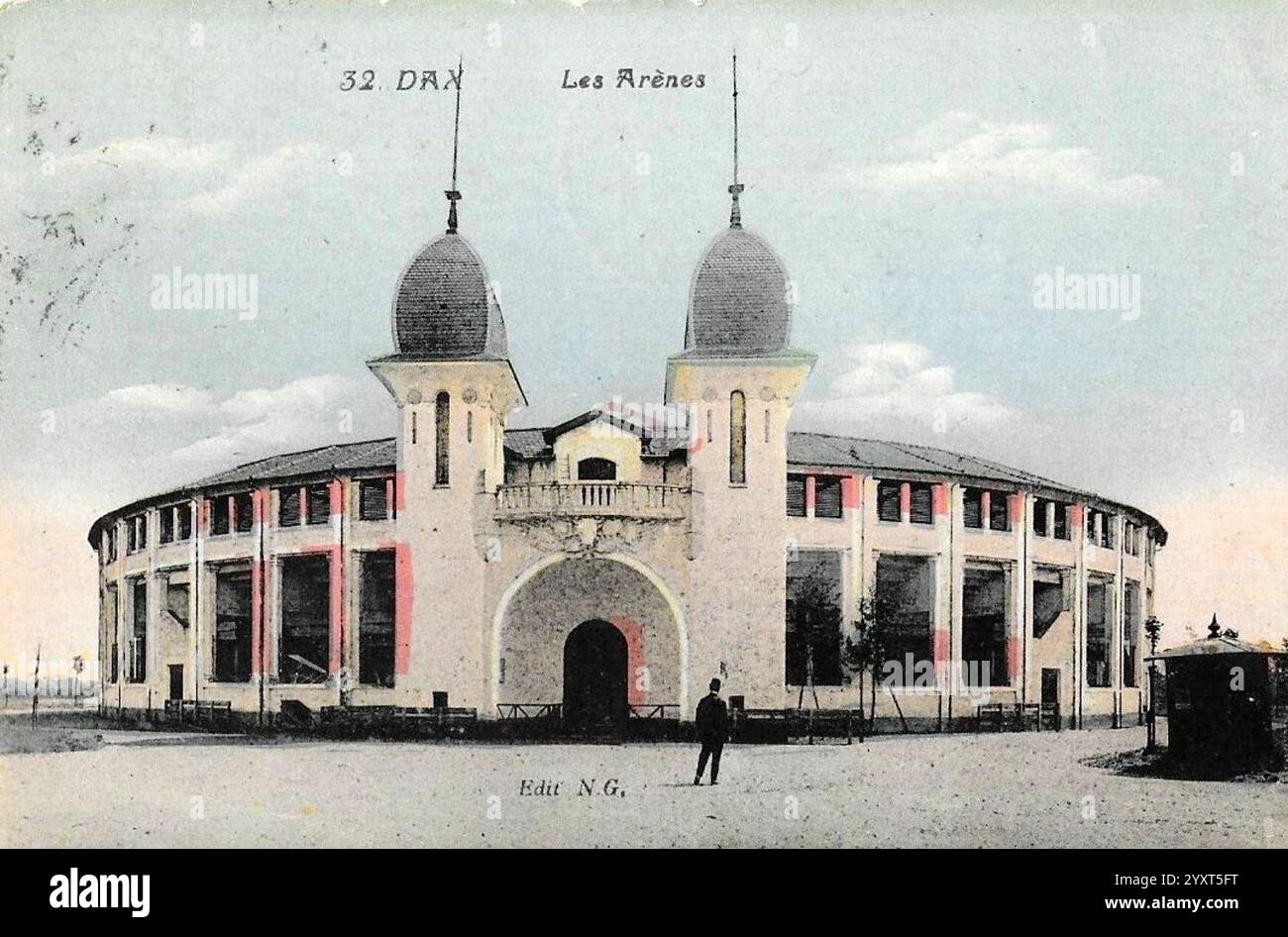 Dax (Landes) - Arènes 1a Stock Photo - Alamy