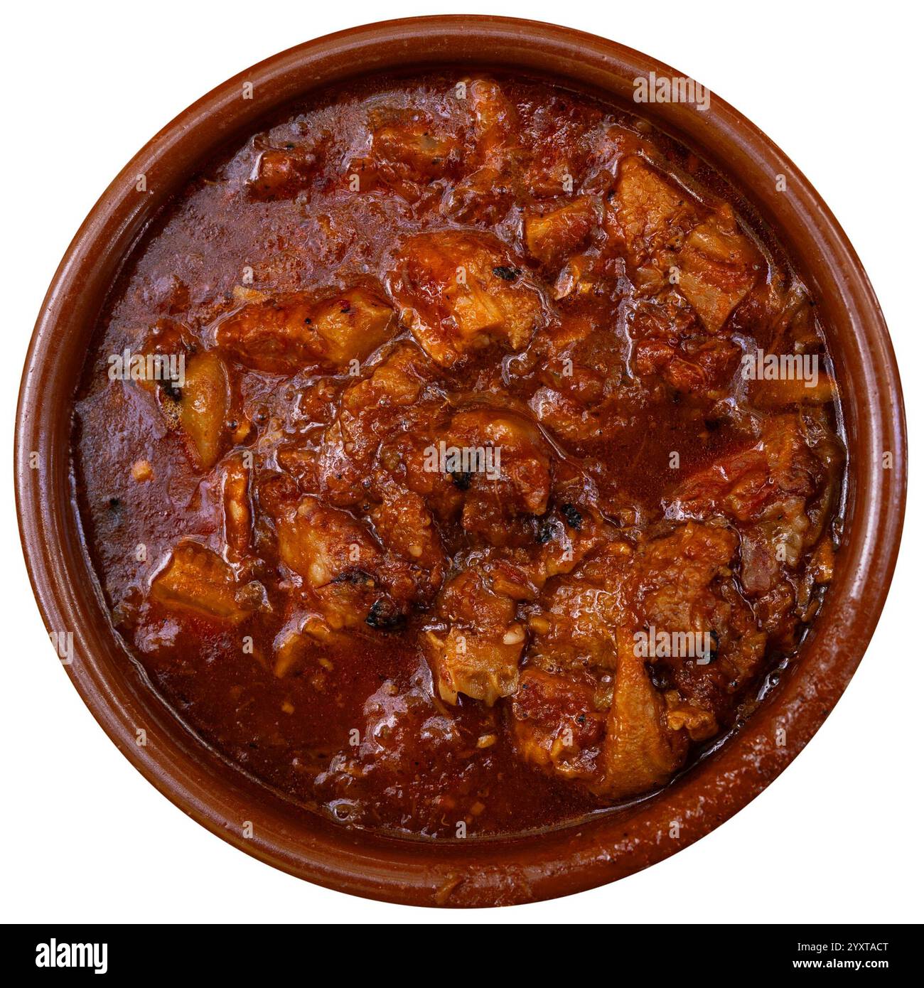 Beef tripe served with sauce in bowl Stock Photo - Alamy
