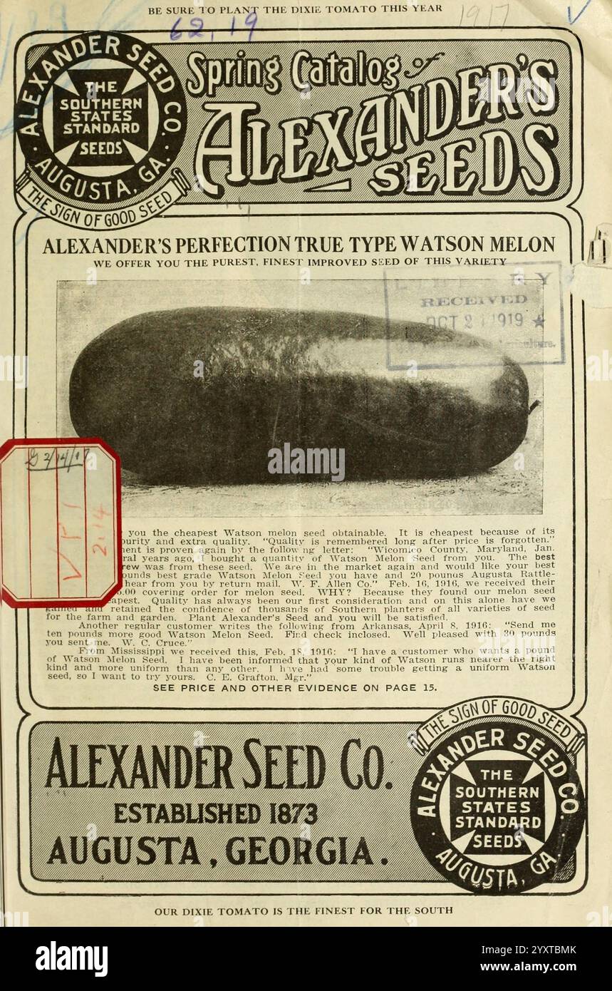 Dixie tomato hi-res stock photography and images - Alamy