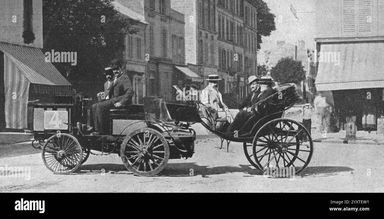 1894 paris rouen de dion hi-res stock photography and images - Alamy
