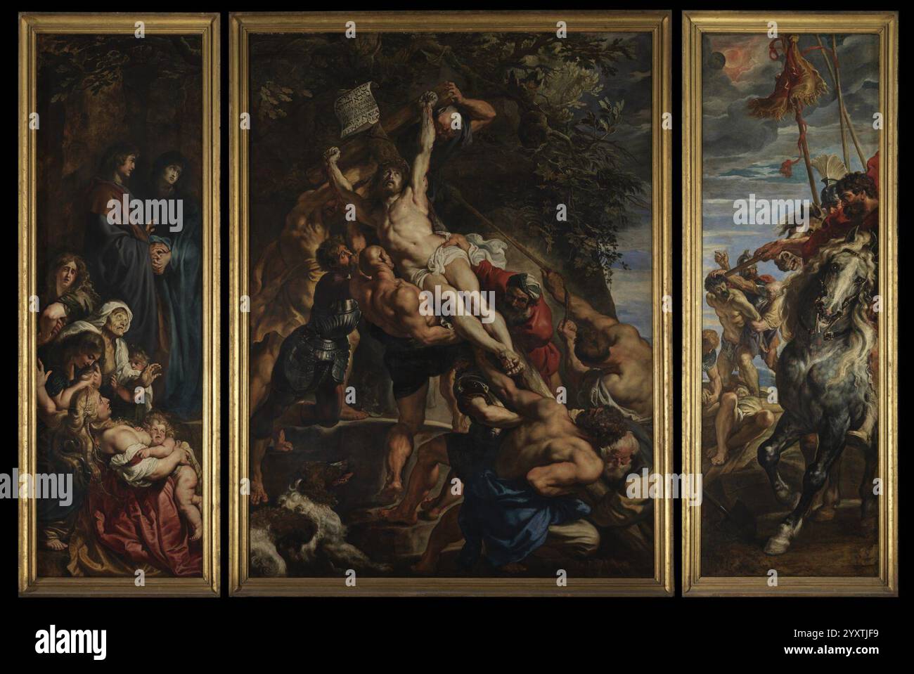 De Kruisoprichting, Peter Paul Rubens, 17de eeuw, Onze-Lieve-Vrouwekathedraal Antwerpen, 947 ...