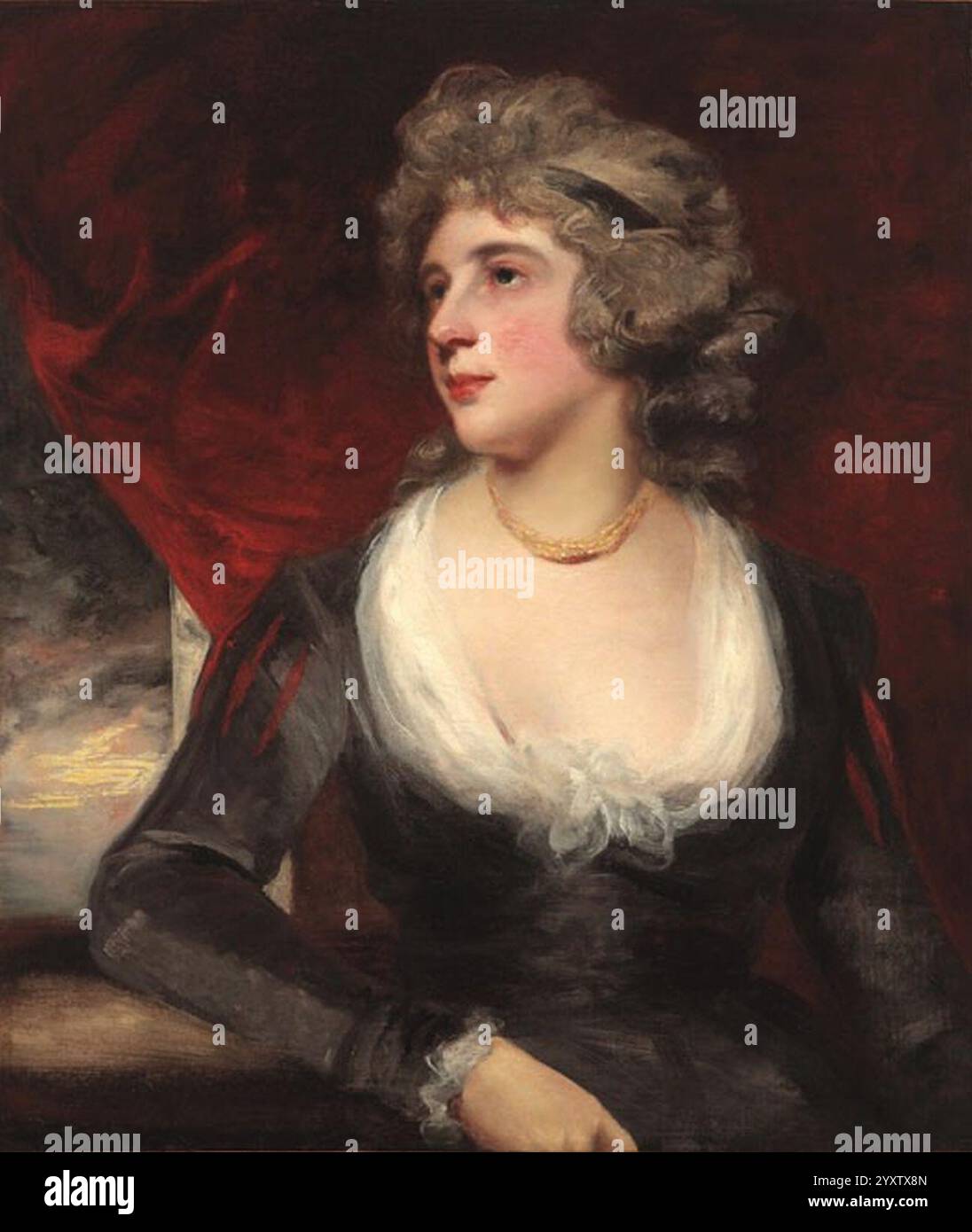 Deborah Lady Nugent Hoppner Stock Photo - Alamy