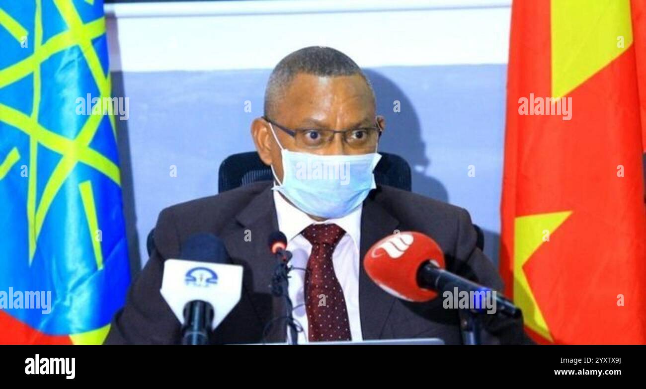 Debretsion Gebremichael during the COVID-19 pandemic Stock Photo - Alamy