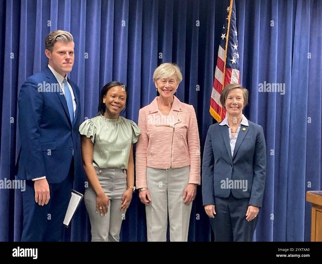 Deborah Ross, Kody Kinsley, Rachel Hunt Stock Photo - Alamy