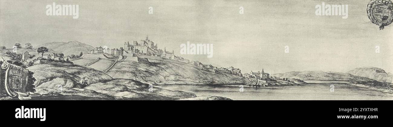 Debuxo de Tui por Pier Maria Baldi (1669 Stock Photo - Alamy