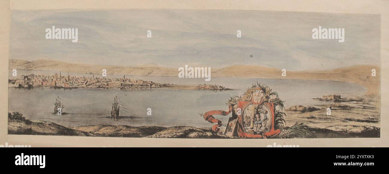 Debuxo da Crunha por Pier Maria Baldi (1669) (2 Stock Photo - Alamy