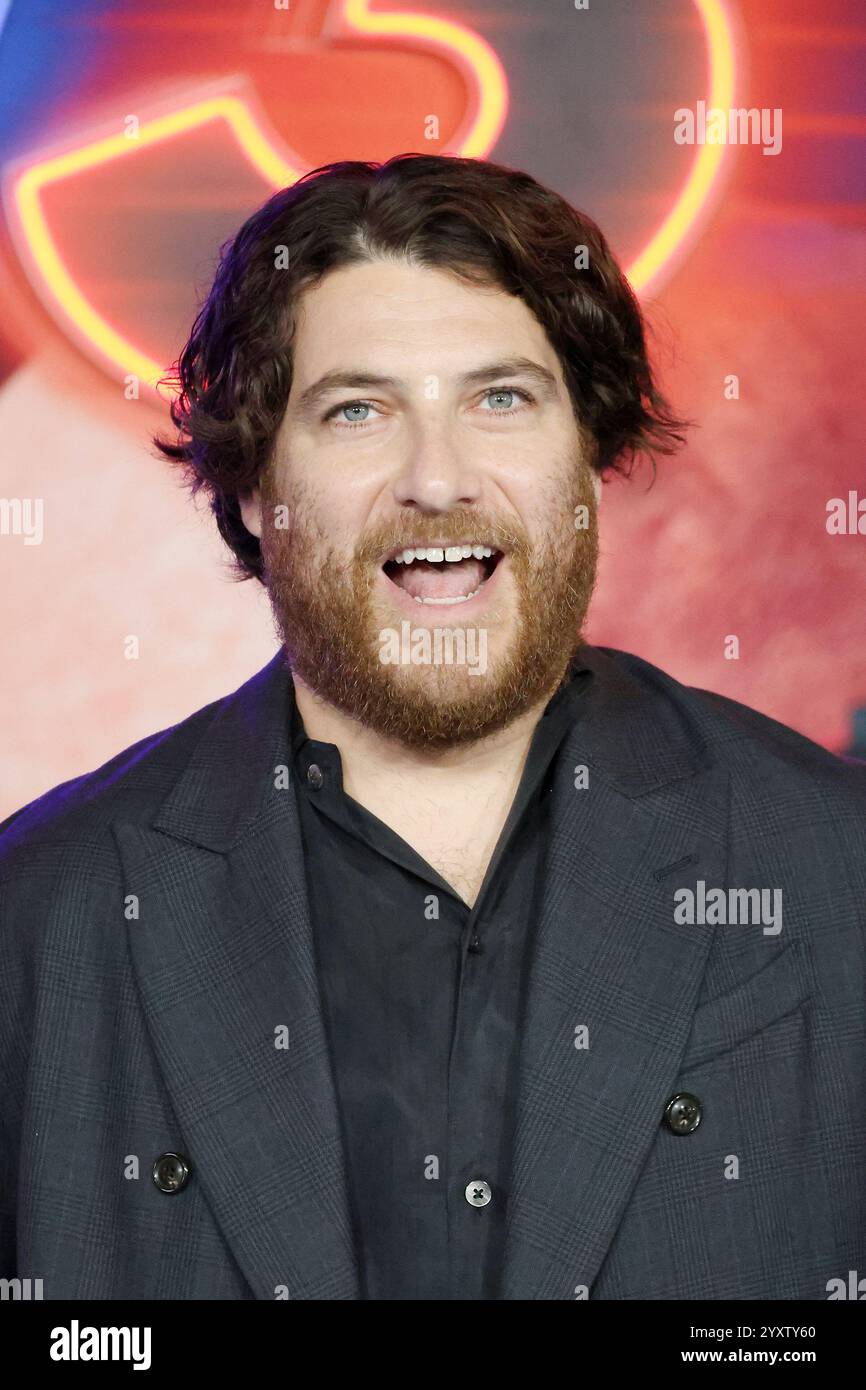 December 12, 2024, Los Angeles, California, USA: Adam Pally at the ...