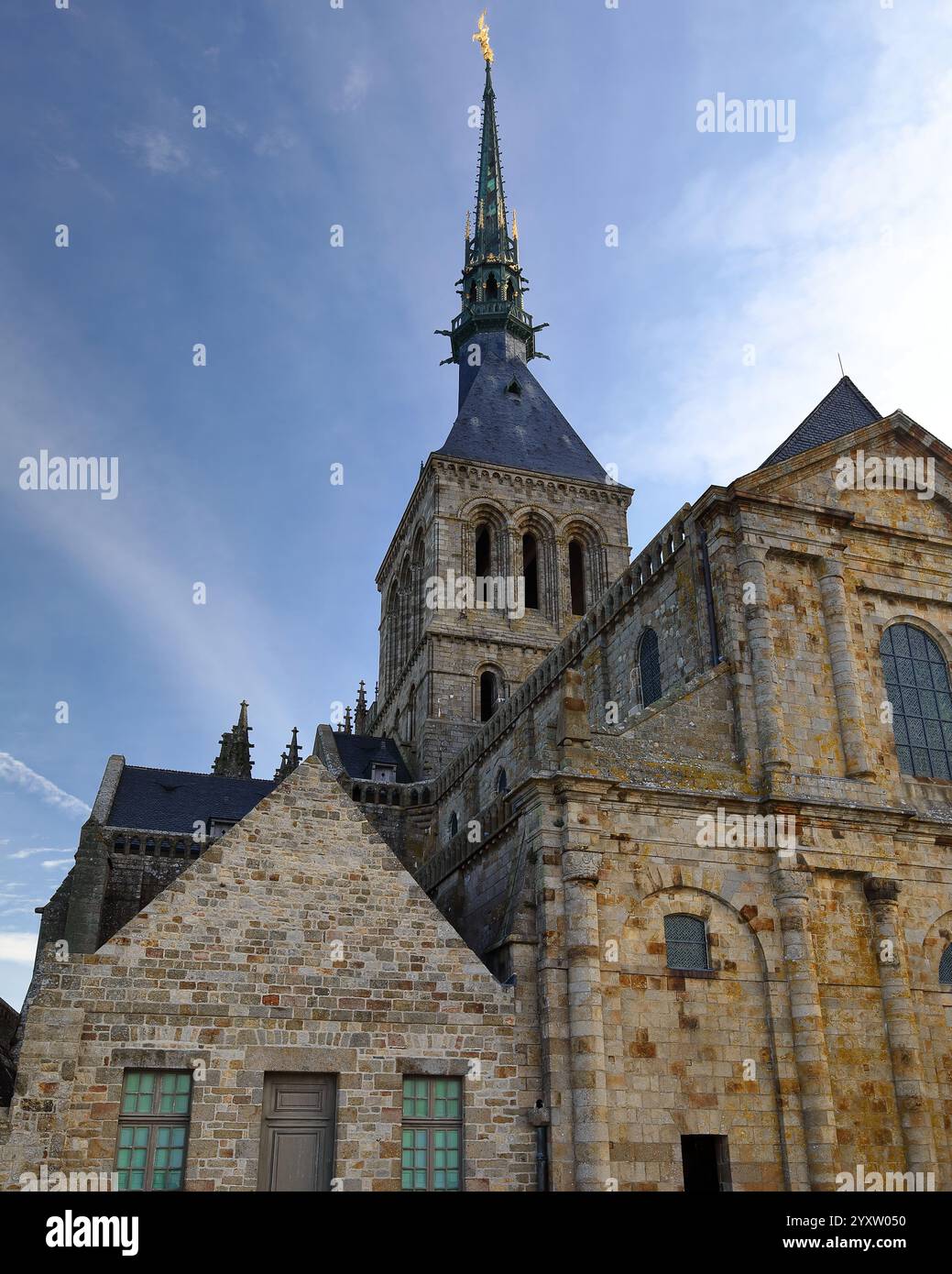 Aircraft and church spire hi-res stock photography and images - Alamy