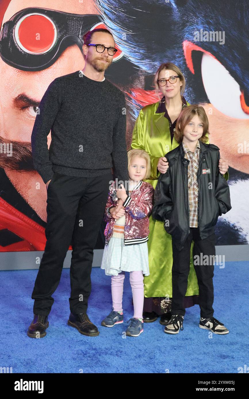 December 12, 2024, Los Angeles, California, USA: Brandon Trost, Family ...