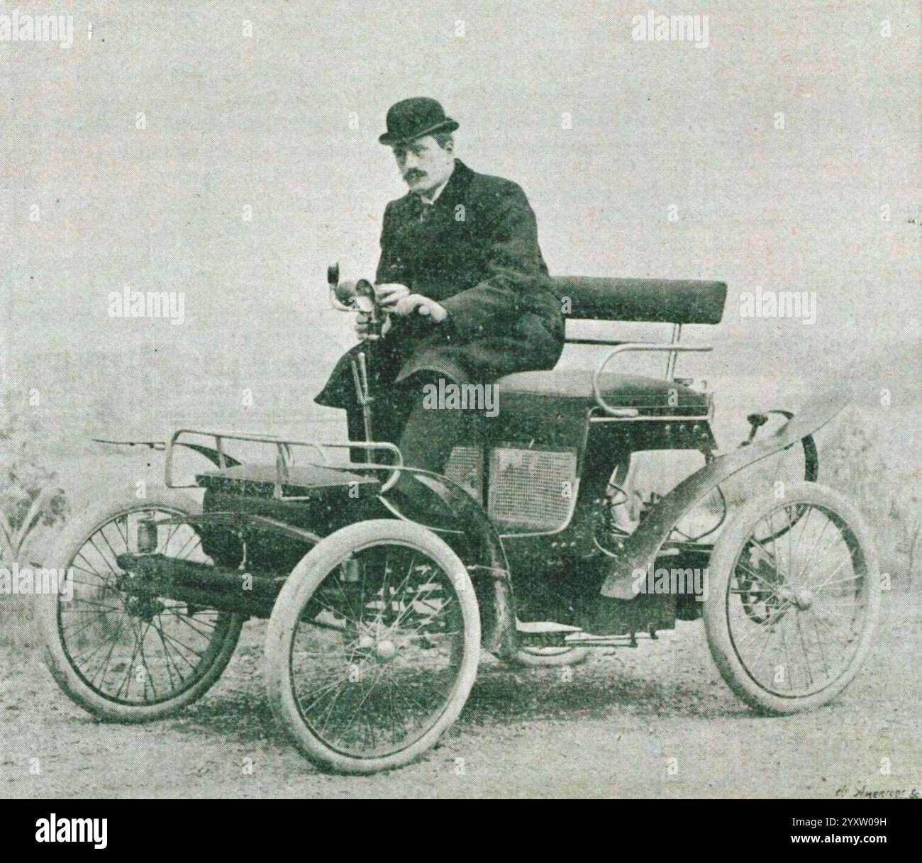 Decauville 5 CV (Ravenez, Coupe des Voiturettes 1900 Stock Photo - Alamy