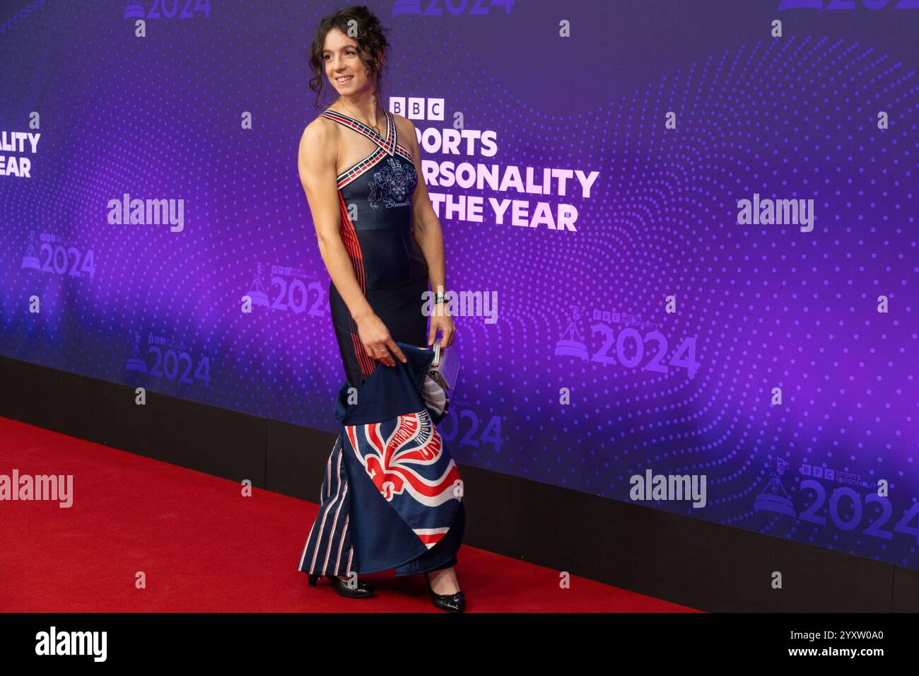 Manchester, UK. 17th Dec, 2024. British Rower Imogen Grant at the BBC ...