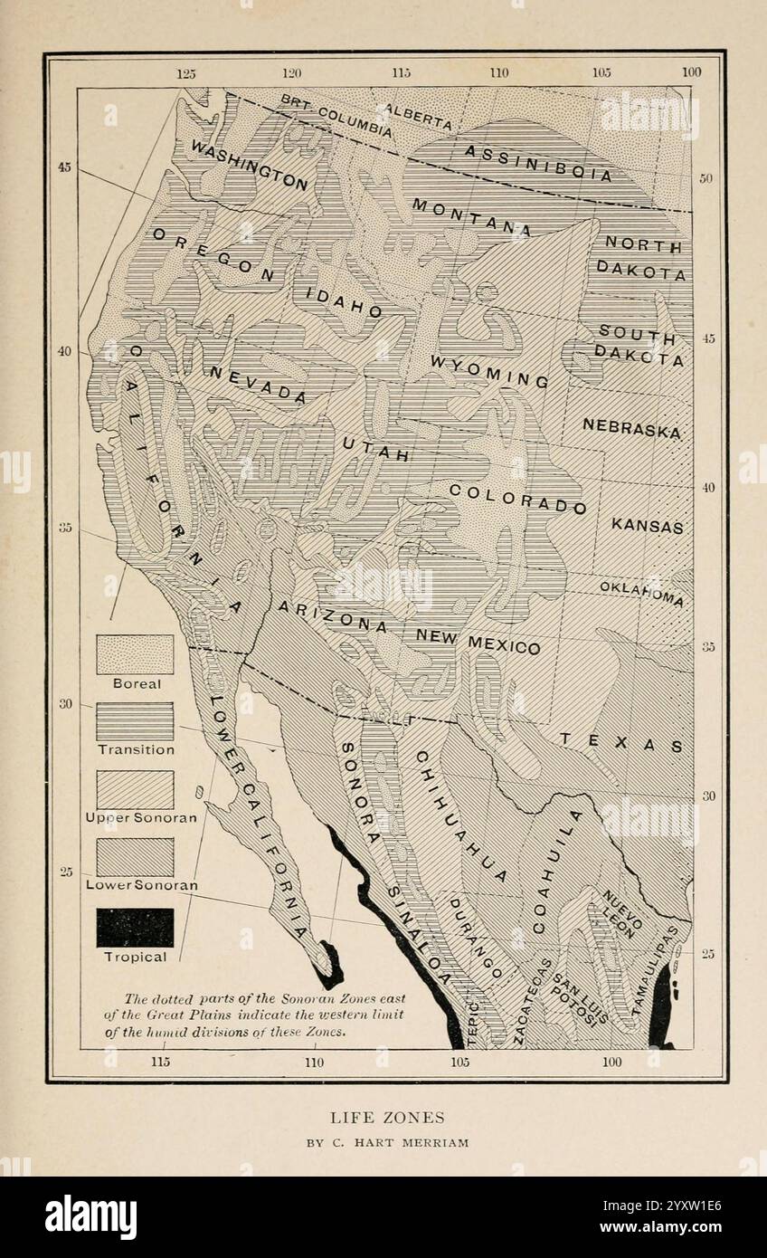 Various life zones hi-res stock photography and images - Alamy