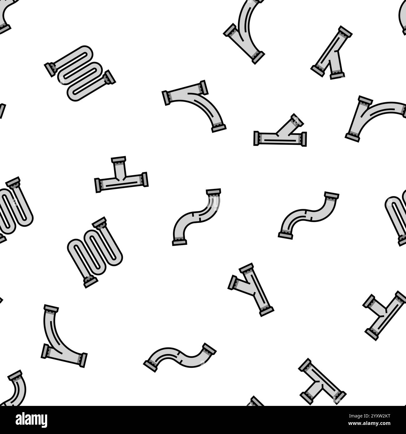pipeline oil industry gas pipe seamless pattern vector Stock Vector ...