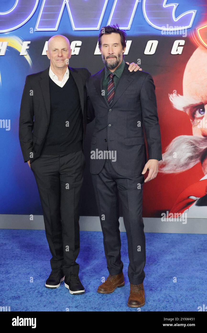 December 12, 2024, Los Angeles, California, USA: Neal Moritz, Keanu ...