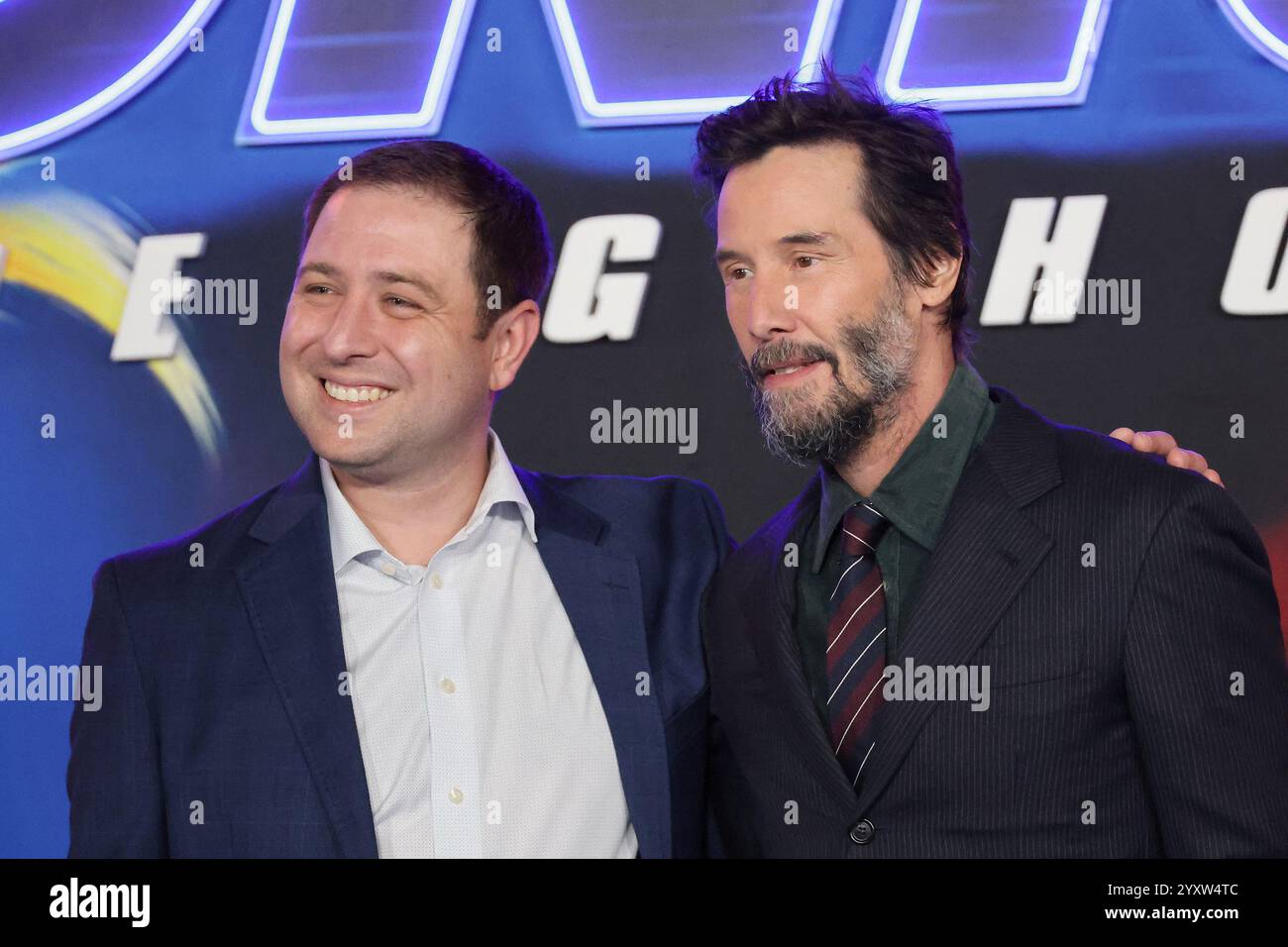 December 12, 2024, Los Angeles, California, USA: Toby Ascher, Keanu ...