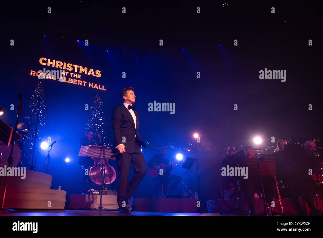 London, United Kingdom. 17th Dicember 2024. 80s pop legend Rick Astley ...