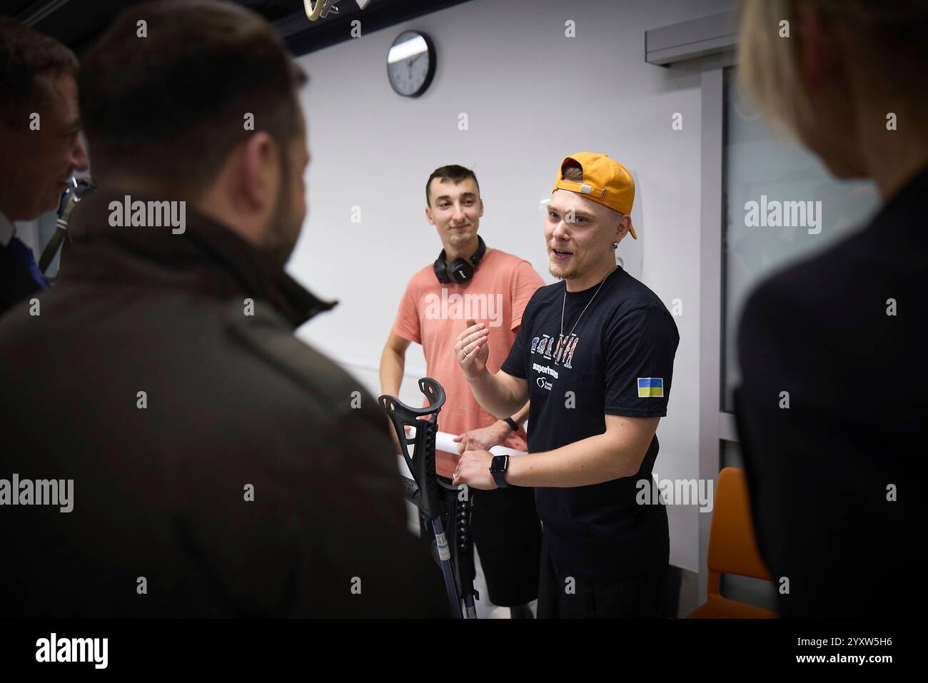 Lviv, Ukraine. 17 December, 2024. Ukrainian President Volodymyr ...
