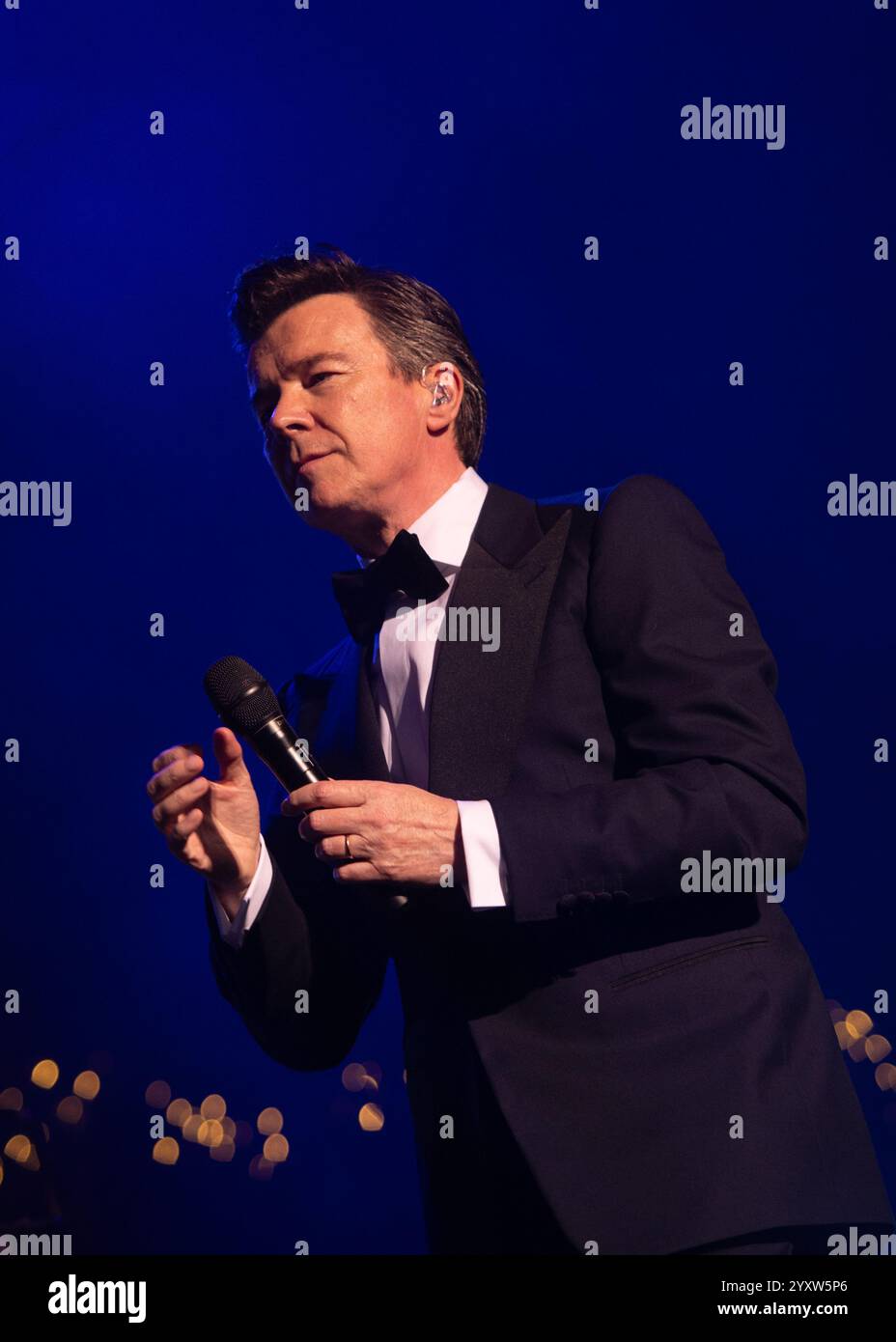 London, United Kingdom. 17th Dicember 2024. 80s pop legend Rick Astley ...