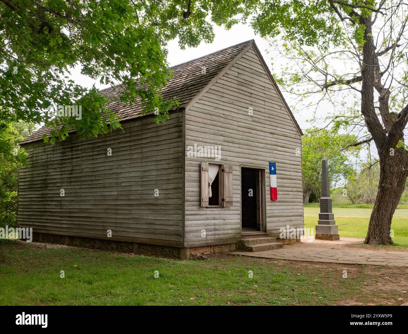 Texas Independence Hall and Monument where the Declaration of ...