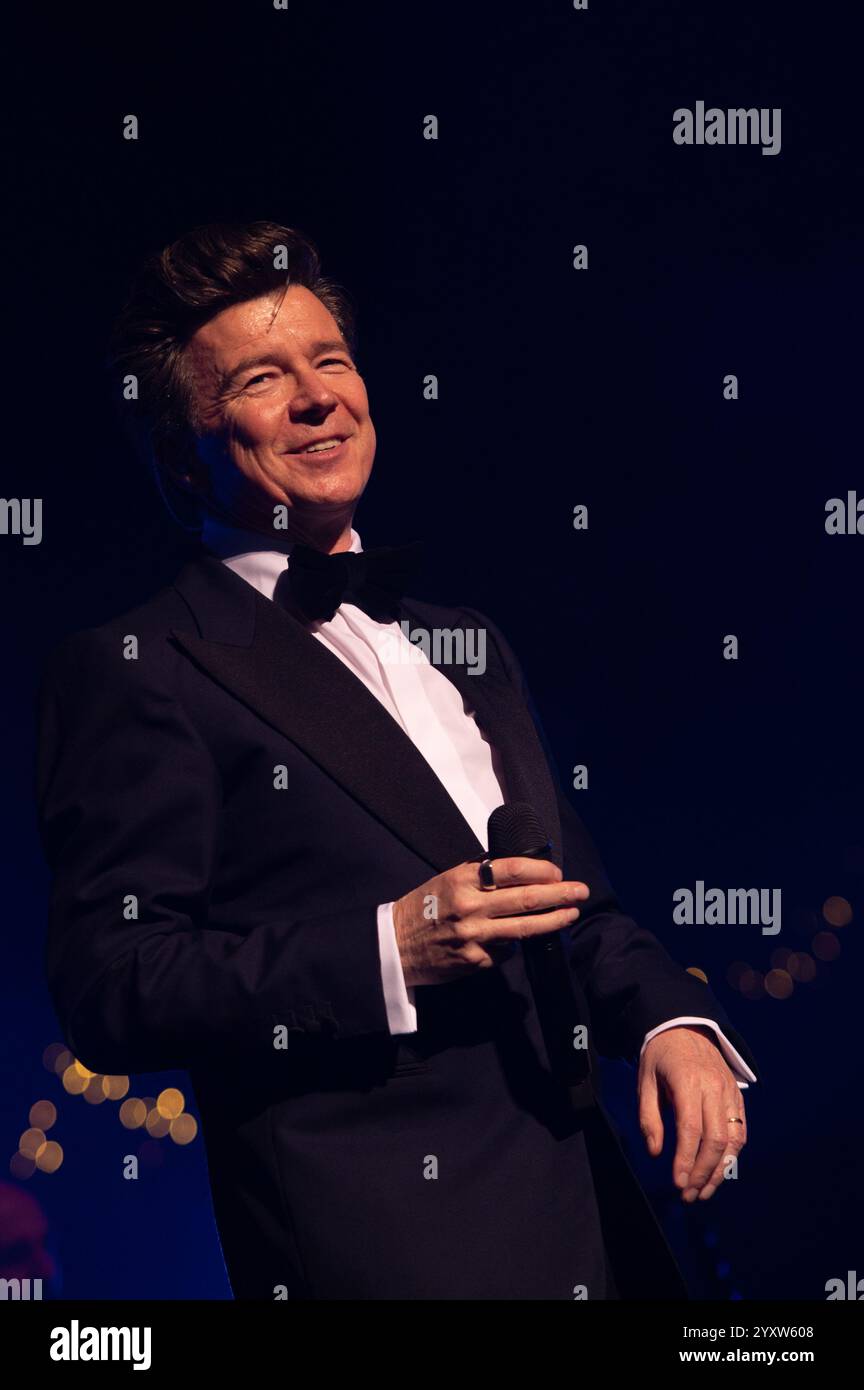 London, United Kingdom. 17th Dicember 2024. 80s pop legend Rick Astley ...