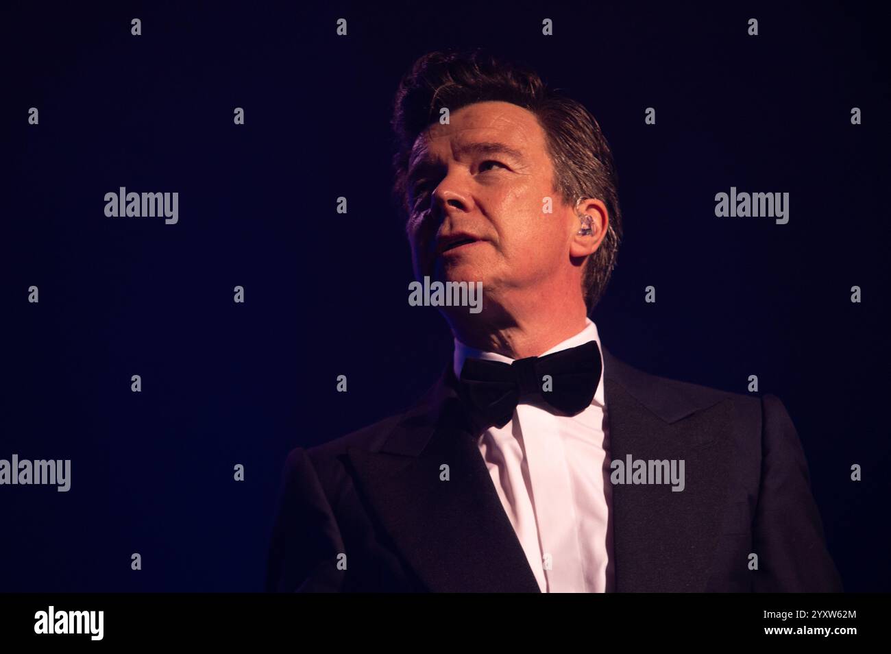 London, United Kingdom. 17th Dicember 2024. 80s pop legend Rick Astley ...