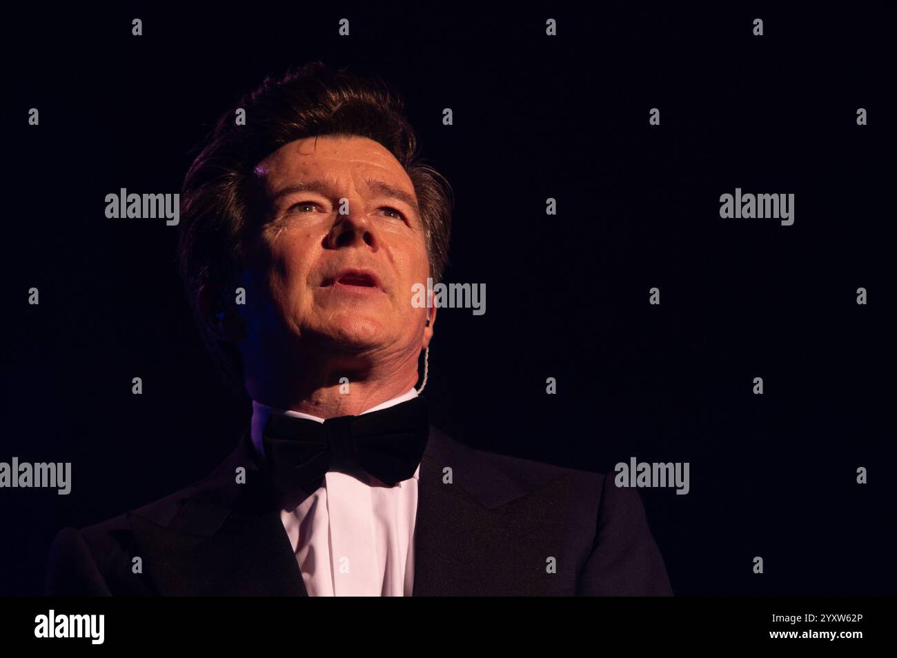London, United Kingdom. 17th Dicember 2024. 80s pop legend Rick Astley ...