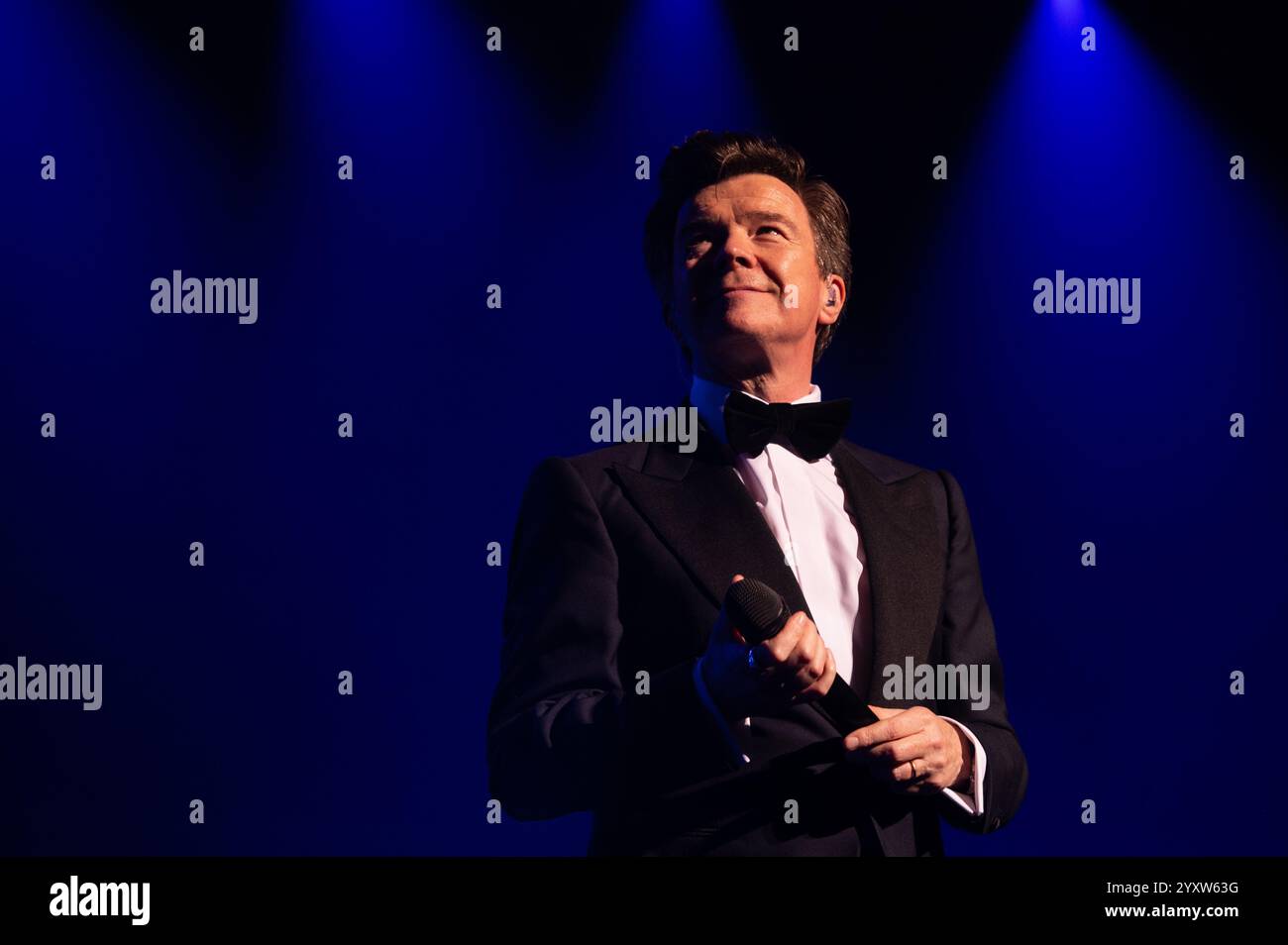 London, United Kingdom. 17th Dicember 2024. 80s pop legend Rick Astley ...