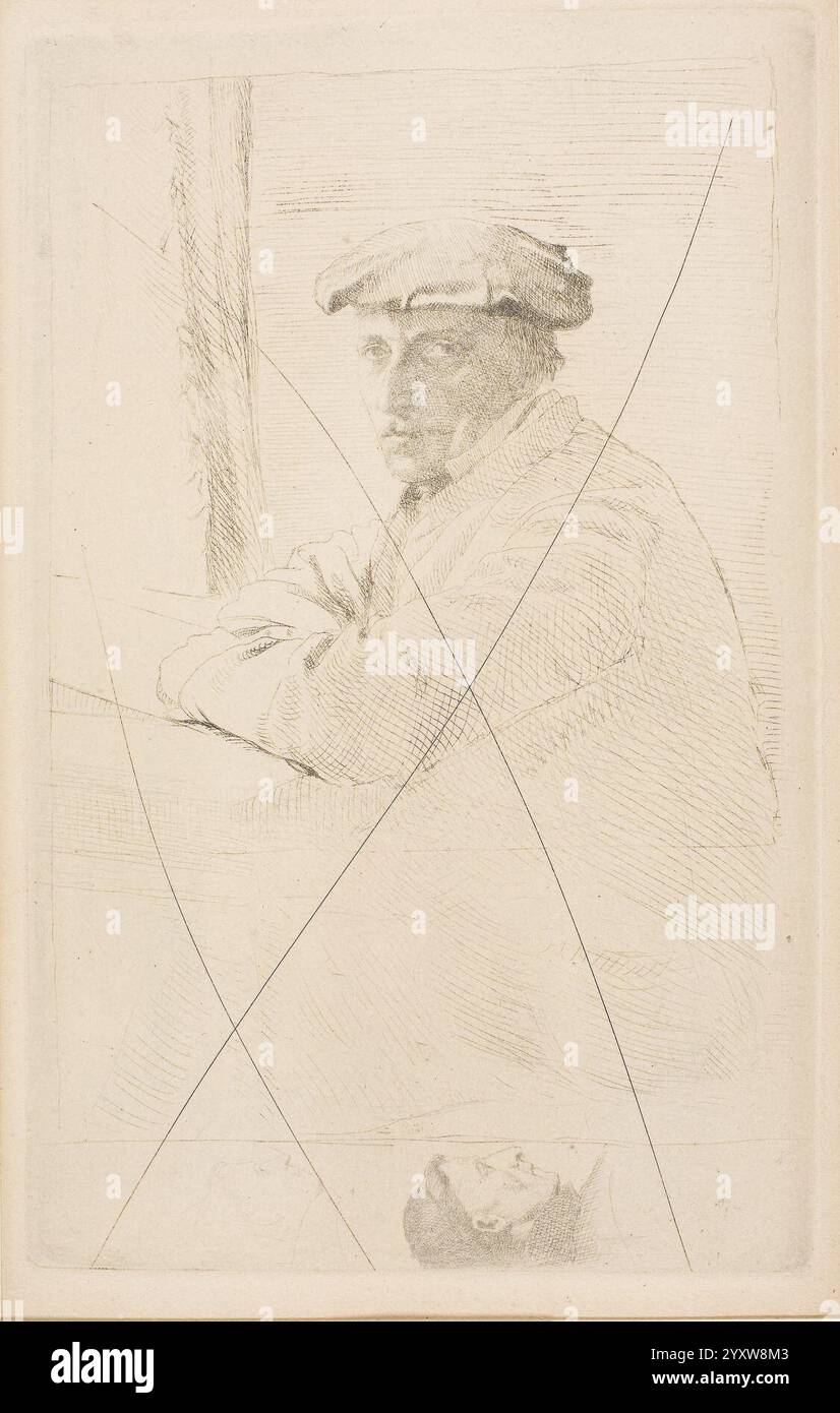 Degas - The Engraver Joseph Tourny, 1984.140 Stock Photo - Alamy