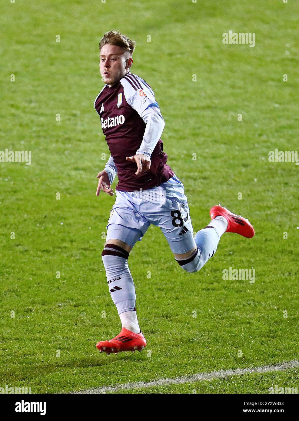 Aston Villa's Mason Cotcher during the Vertu Trophy, northern section ...