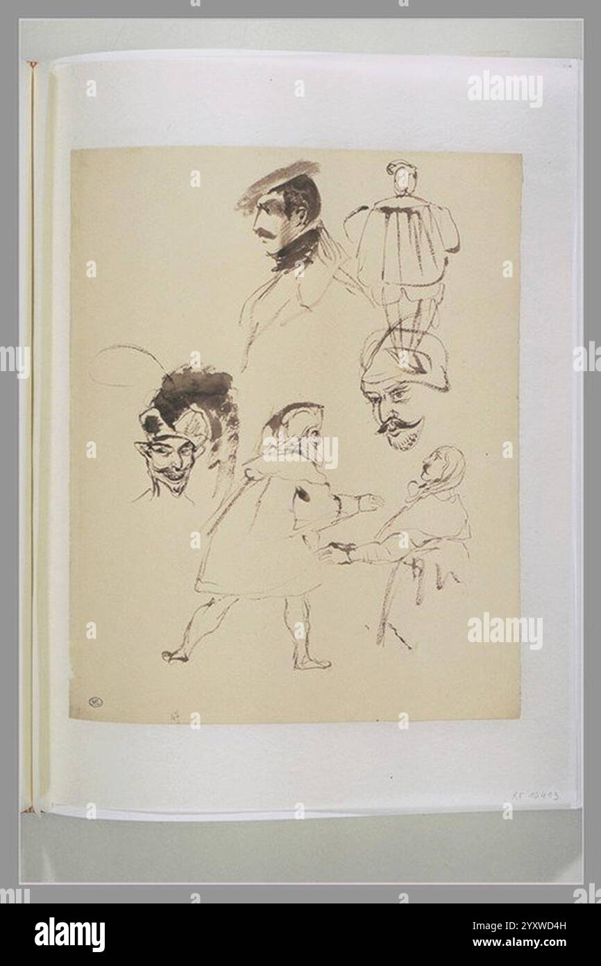 Etudes de personnages hi-res stock photography and images - Alamy